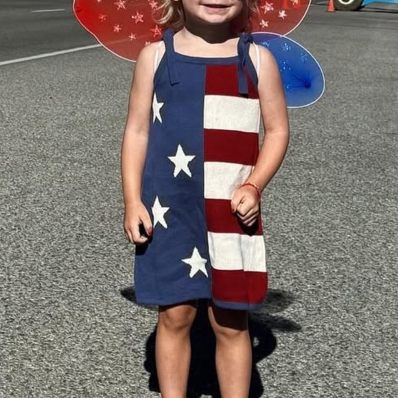 june & grey | Dresses | June Grey American Flag Dress | Poshmark